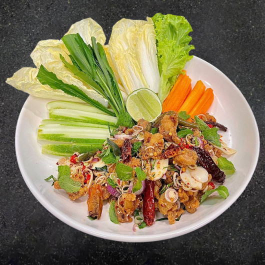 Lab Fried Boneless Chicken Feet